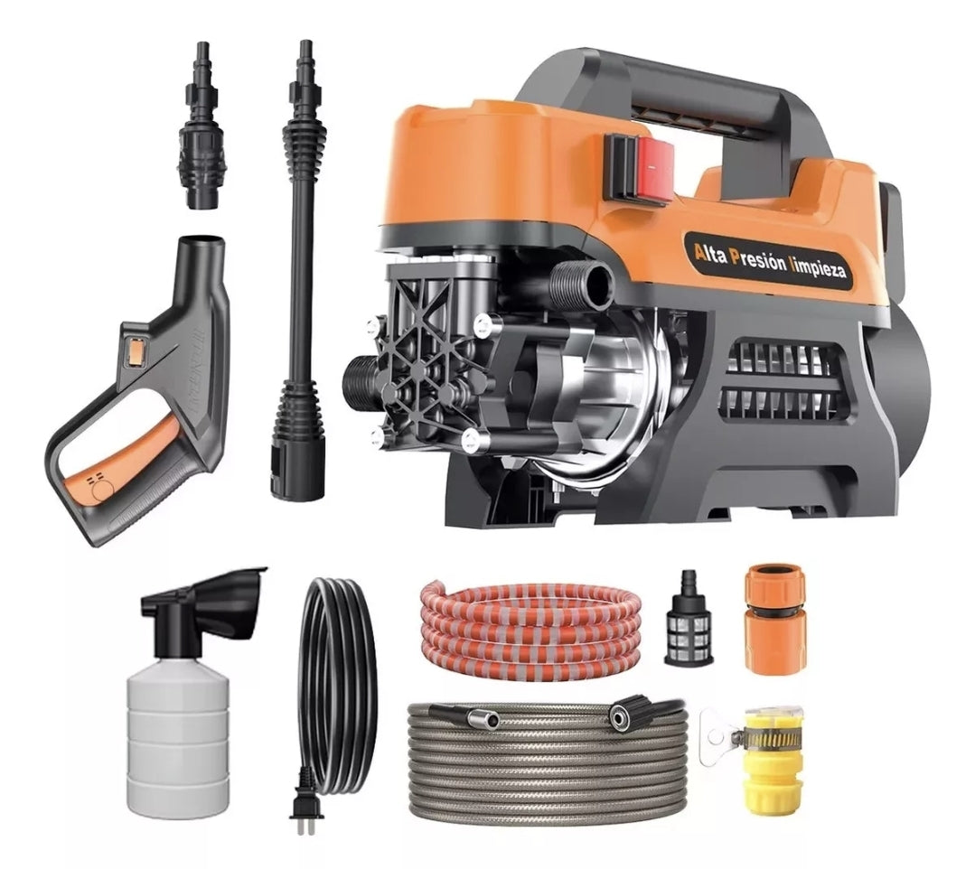 Hidrolavadora eléctrica portátil de alta presión – Happy Shop